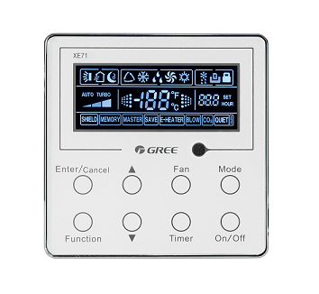 GREE XE71 Wired Programable Controller | Jascko AC – Jascko Shop
